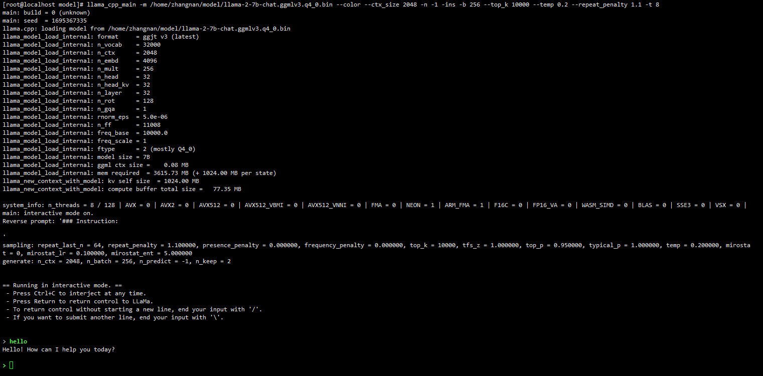 llama.cpp-user-guide | openEuler documentation | v24.09