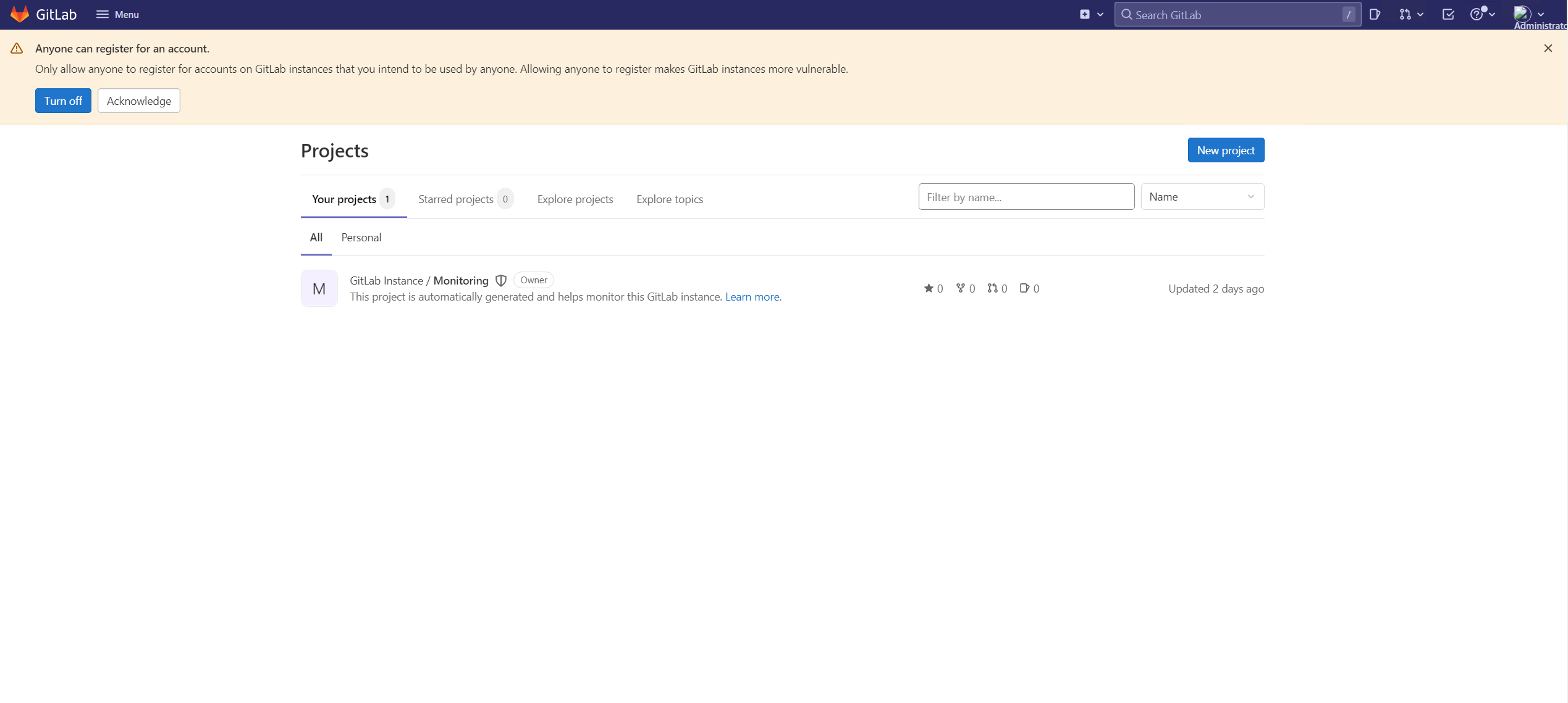 gitlab部署 | openEuler文档 | openEuler社区 | v22.03_LTS_SP1
